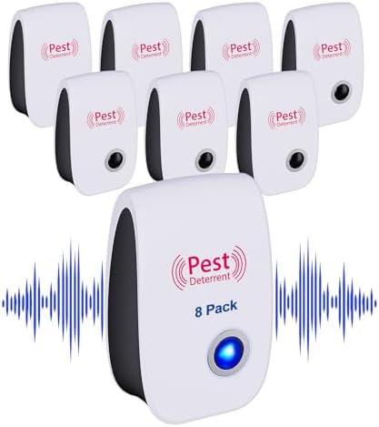 Amazon.com: 8 Pack Ultrasonic Rat Repellent, Electronic Mosquito ...