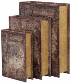 Amazon.com: 3 Atlas Storage Boxes (Set of 2) : Home & Kitchen