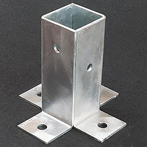1 Piece of Square Column Foot Connector for Timber,Post Bracket Post ...