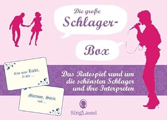 Die große Schlager-Box (Spiel): Bekannte Schlager erkennen und erraten ...