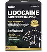 Amazon.com: Sumifun 4% Lidocaine Pain Relief Patches - 36 Count Patches ...