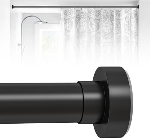 Amazon.com: UAREP Shower Curtain Rod 31-80 Inches (2.6-6.6ft ...