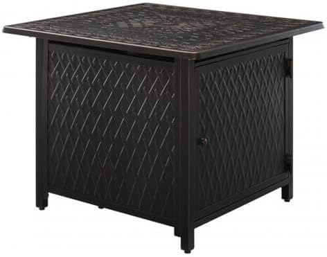 Amazon.com: Fire Sense 62976 Meerin Woven Aluminum Convertible Gas Fire ...