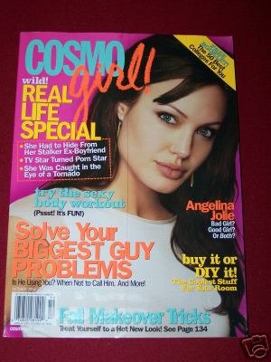 Amazon.com: Cosmo Girl Magazine, October 2004, Angelina Jolie Cover ...