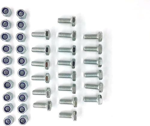 Amazon.com: Dgdhf Replacement Auger Shear pin Bolts and Nuts Fits Snow ...