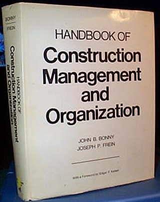 Buy Handbook of Construction Management and Organization Book Online at ...