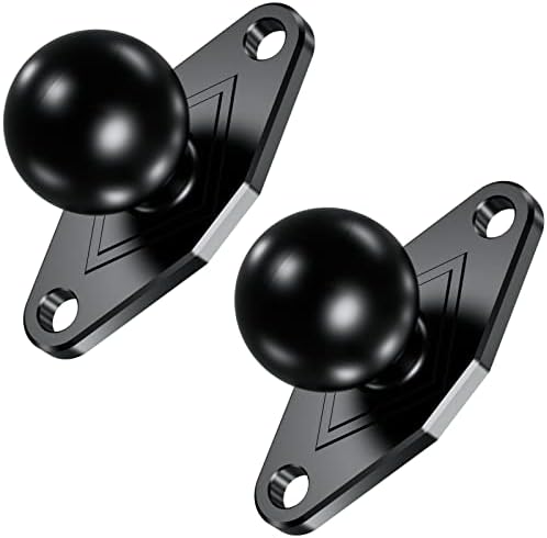 Amazon.com: BRCOVAN 2PCS, 1'' Ball Mount with Aluminum Alloy Diamond ...