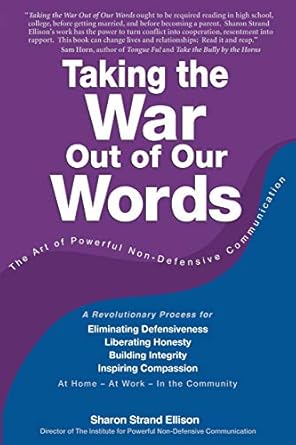 Taking the War Out of Our Words : Ellison, Sharon Strand: Amazon.com.au ...