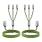 Amazon.com: Multi Charging Cable(2Pack 4FT), Multiple Charger Cord ...
