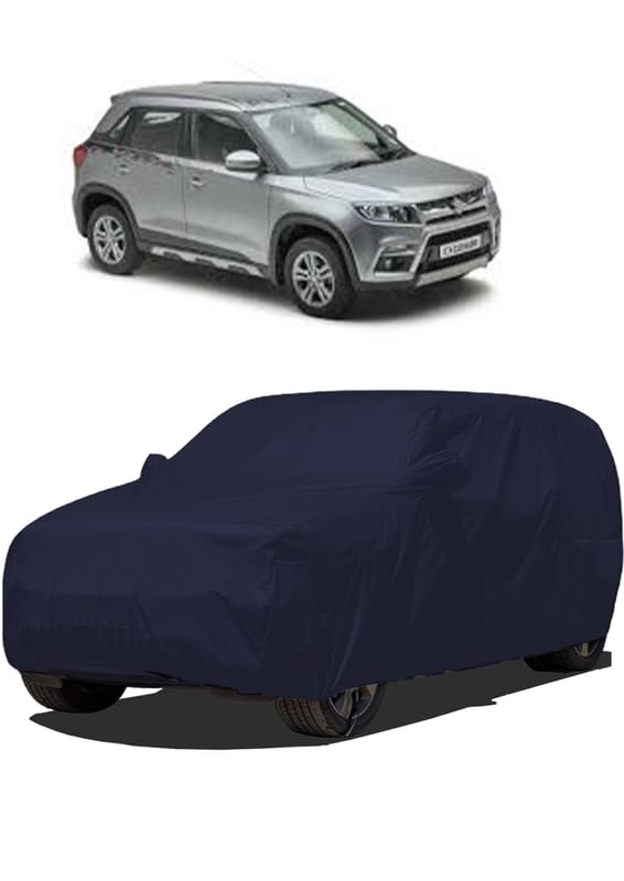 J S R Waterproof Body CAR Cover for Maruti Suzuki BREZZA (Maruti Suzuki ...