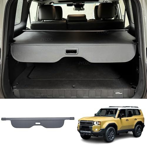 Amazon.com: Retractable Cargo Cover Compatible with Toyota Land Cruiser ...