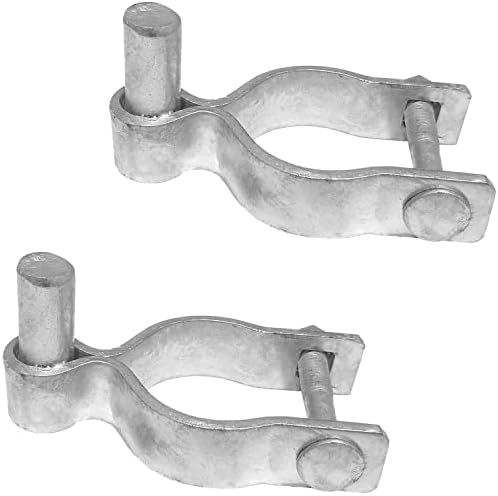 Amazon.com: 1-7/8" Chain Link Fence Gate Post Hinge - Use for 1-7/8 ...