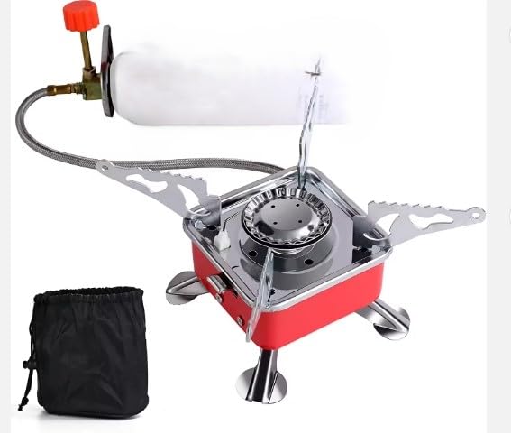 KOFY Aluminium Extended Portable Butane Gas Burner/Stove For Camping ...
