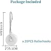 Amazon.com: 20 Pack Tomato Trellis Roller Hooks with 49.2FT String for ...