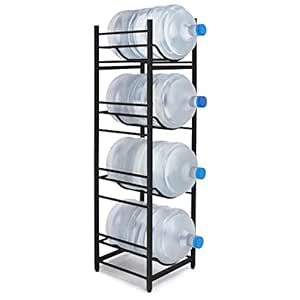 ABOUT SPACE 4 Tier Heavy Duty Steel Rack - Modern Water Can Stand with ...