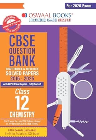 Oswaal CBSE Question Bank Chapterwise and Topicwise SOLVED PAPERS Class ...