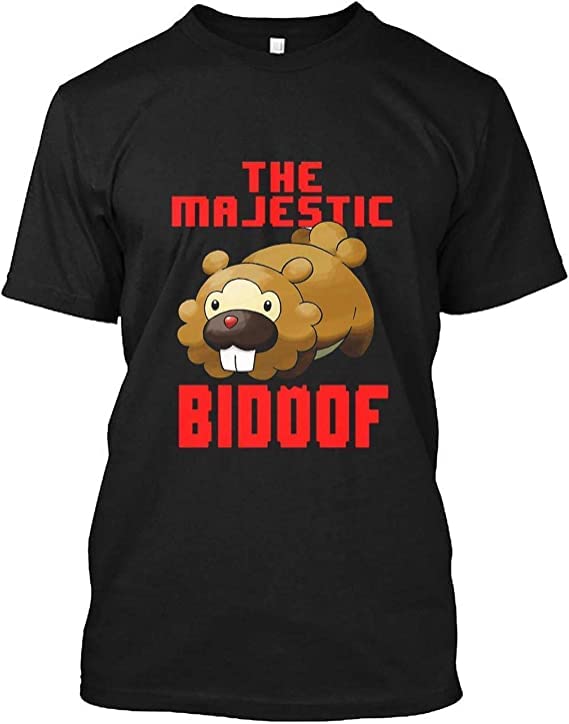Amazon.com: The Majestic Bidoof Tshirt, Sweatshirt, Long Tee, Tank Tops, Hoodie for Men Women ...