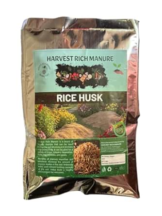 Harvest Rich Manure Organic Rice Husk Fertilizer for Vegetables (2 Kg ...