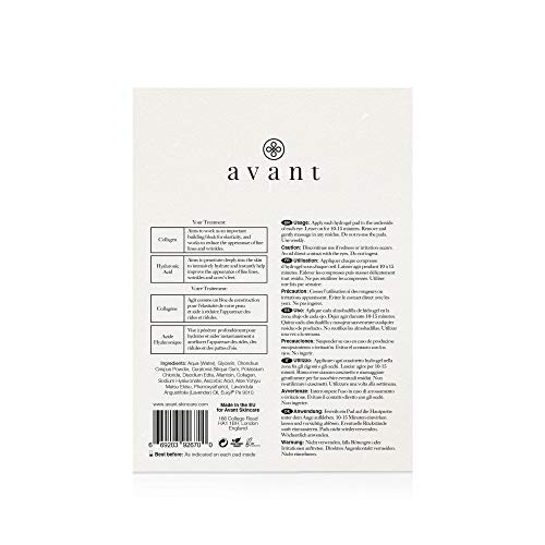 Avant | Essential Pack – Hydra-Bright Collagen Eye Restoring Pads | 1×3 ...
