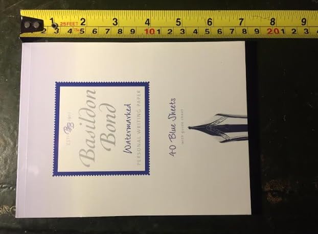 Basildon Bond No 2 Blue Paper Writing Set Includes Writing Pad ...