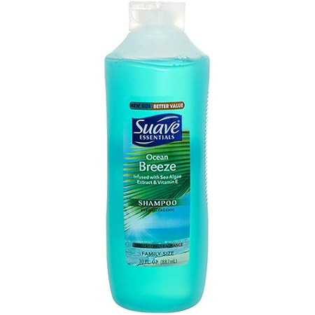 Amazon.com : Suave Essentials Moisturizing Shampoo for Dry Hair Ocean ...