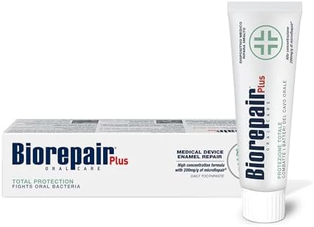 Amazon.com : Biorepair Total Protection Plus Toothpaste w/microRepair ...