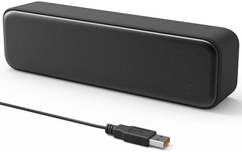 Amazon.com: XKX Computer Speakers for Desktop PC Laptop, Wired, Plug-in ...