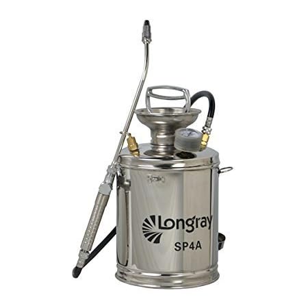 Amazon.com: Longray SP8A Stainless Steel Sprayer, 2 Gallon, Metallic ...
