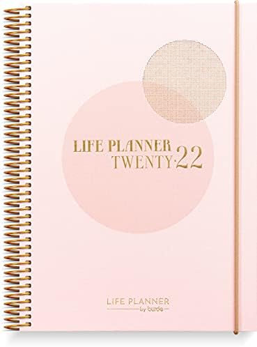 Burde Life Planner Rose Agenda 2022 | 20 Décembre 2021-8 janvier 2023 ...