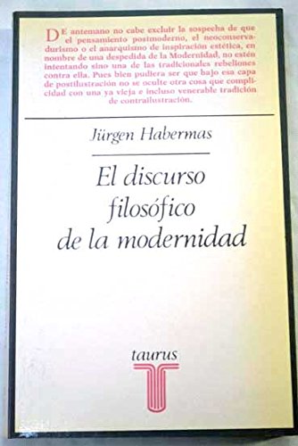 Discurso filosofico de la modernidad, el : Amazon.com.mx: Libros