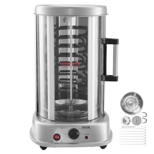 VEVOR Shawarma Grill Machine, Vertical Chicken Shawarma Cooker Machine ...