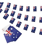 Amazon.com : GSYLPFT American Flags USA String Flag Banners for ...