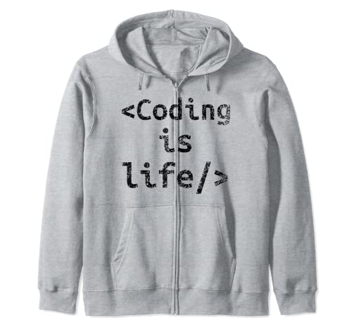 Programmer Coding Coder Software Code Zip Hoodie Wantitall