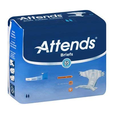 Amazon.com: Attends Briefs X-Large 58" - 63" (DDA40) 20pk : Health ...