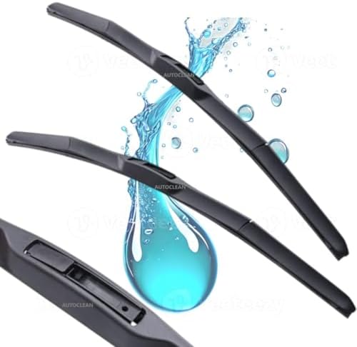 AutoClean Front Wiper Blade + Rear Blade For Maruti Baleno 2015-2021 ...