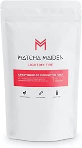 Matcha Maiden Light My Fire Blend - 28.35g. Organic Japanese Matcha ...