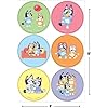 Amazon.com: Fun Express Bluey Party Sticker Sheets - 4 Sheets : Toys ...
