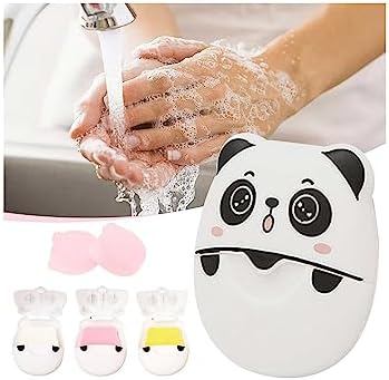 Amazon.com : Panda Travel Portable Soap Sheets, Disposable Water ...