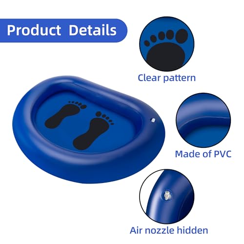 Snapklik.com : Tlswshsy Inflatable Pool Foot Bath B - Foot Soaking Bath ...