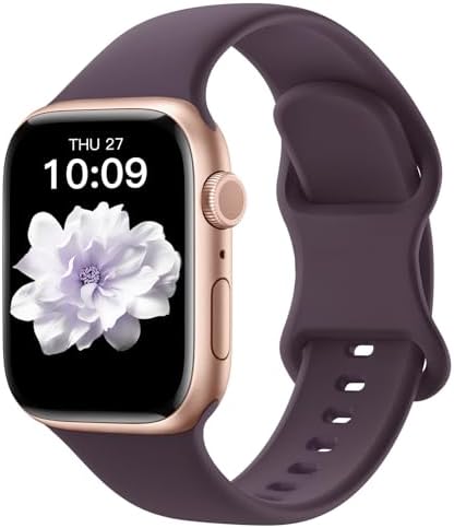 Amazon.com: Sunnywoo Patenting Sport Bands Compatible with Apple Watch ...