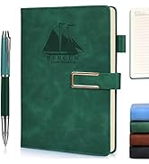 Amazon.com : PERCUN Lined Journal Notebook for Men & Women,200 Pages A5 ...