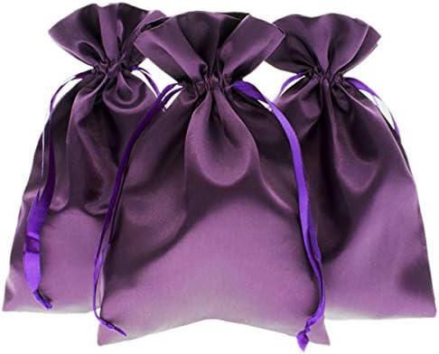 Amazon.com: 50 Pack 4X3 Inch Satin Gift Bags,Drawstring Jewelry Bag ...