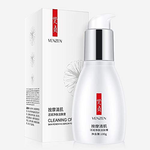 VENZEN Cleaning Cream Renewing Serum Foundation Bamboo Charcoal Extract ...