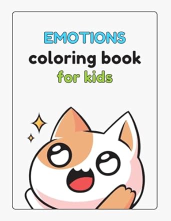 Emotions Coloring Book For Kids: Robinson, Elizabeth: 9798325147746 ...