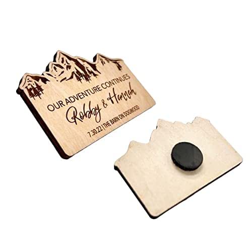 Amazon.com: Personalized Wedding Invitations Wood Engraved Save The ...