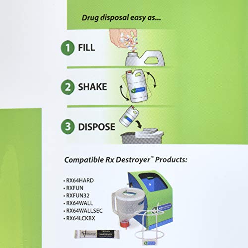 RX Destroyer BUNDLE Medication Drug Deactivation and Disposal - Want It All