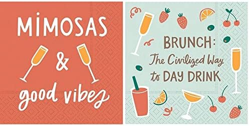 Amazon.com | Funny Cocktail Napkins for Women Fun Ladies Brunch Variety ...