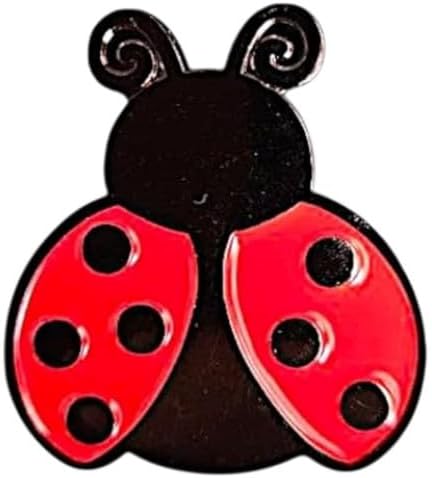 Amazon.com: Ladybug Soft Enamel Lapel Pin – Insect Nature Wildlife ...