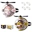 Amazon.com: DUHKHAS Pilot Car Air Freshener, Cute Cat Car Vent Clip Air ...