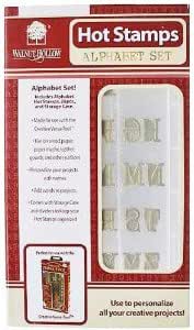 Amazon.com: New Walnut Hollow Hot Stamps Alphabet Set 26 piece and ...